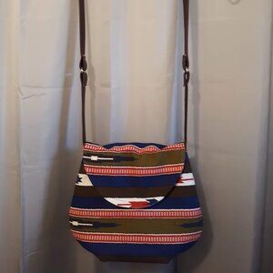 Hand Crafted | Bags | New Southwestern Western Purse Blue Green Red ...